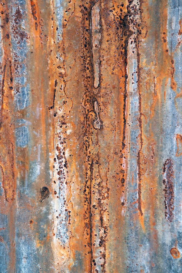 Old Zinc Sheets Texture Background, Rusty on Galvanized Metal Surface ...