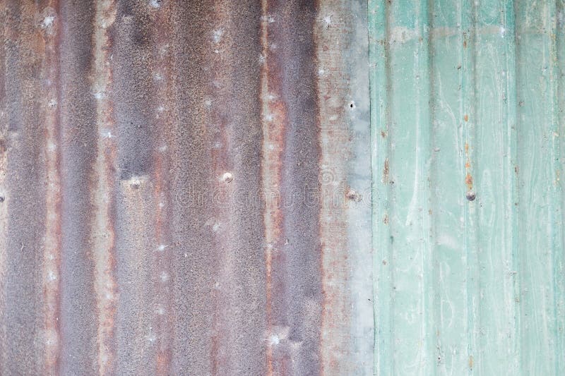 Old Zinc Surface Background the Rust on the Surface of Zinc Stock Photo ...