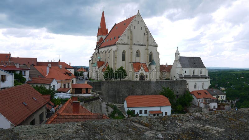 Old Znojmo 1 stock photo. Image of beautiful, panorama - 46592606