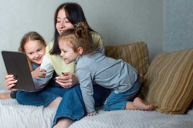 Family Leisure at Home, Children Communicate Online with Friends and ...