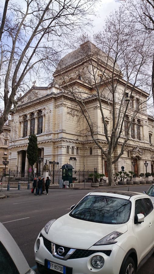 Jewish Synagogue in Rome, Italy Editorial Photography - Image of italy ...