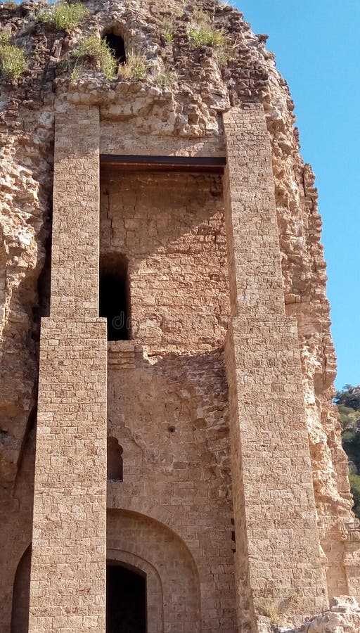 Oldest Building of Temple in the World Made with Stones Stock Image ...