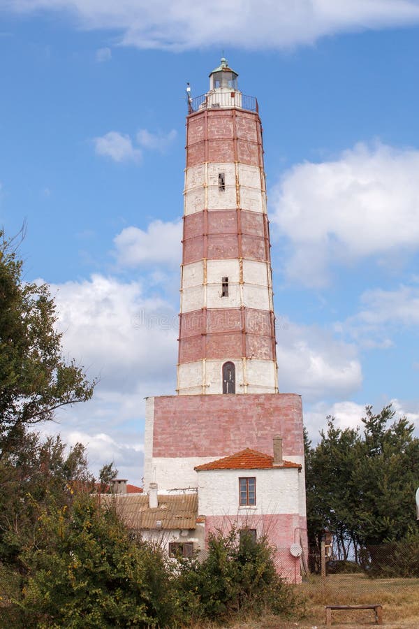 The Oldest Lighthouse on the Balkan Peninsular, Shabla- Bulgaria Stock ...