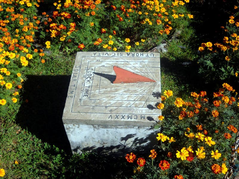 Oldest Technology of Showing Time on Earth Stock Photo - Image of ...