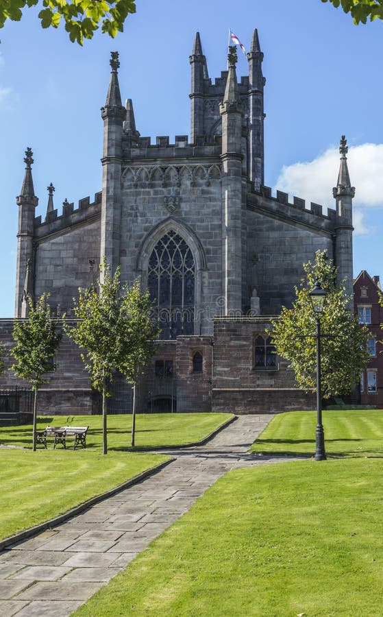 Oldham Parish Church stock image. Image of religion, bench - 61424403