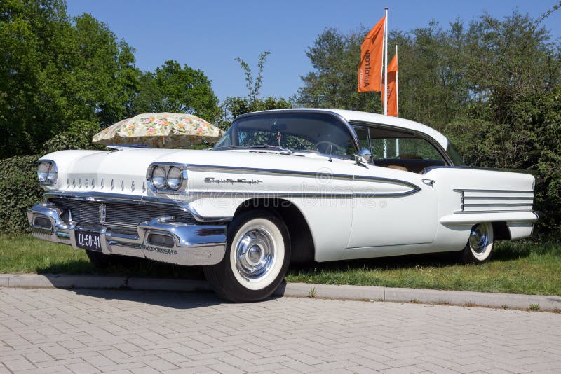 1958 Oldsmobile Eighty Eight Classic Car Editorial Image - Image of ...
