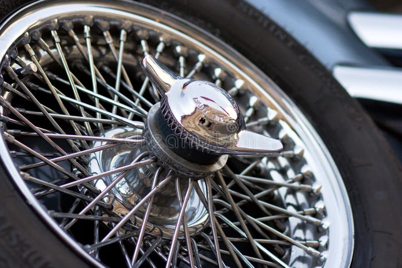 Oldtimer backup wheel stock photo. Image of auto, safety - 5693152