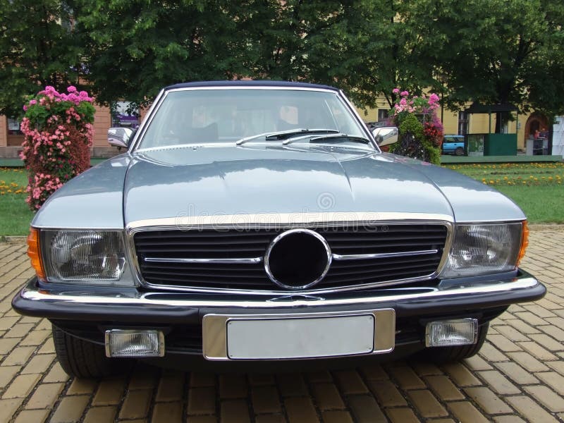 Oldtimer car stock image. Image of ride, auto, front, oldtimer - 2807703