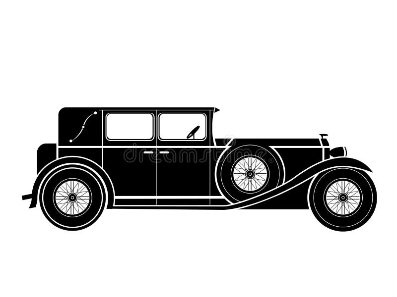 Oldtimer vector stock vector. Illustration of oldtimer - 33267681
