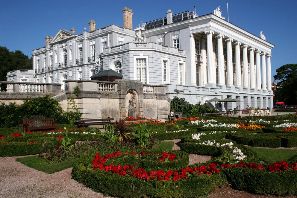 Oldway mansion stock photo. Image of paignton, formal - 12593396