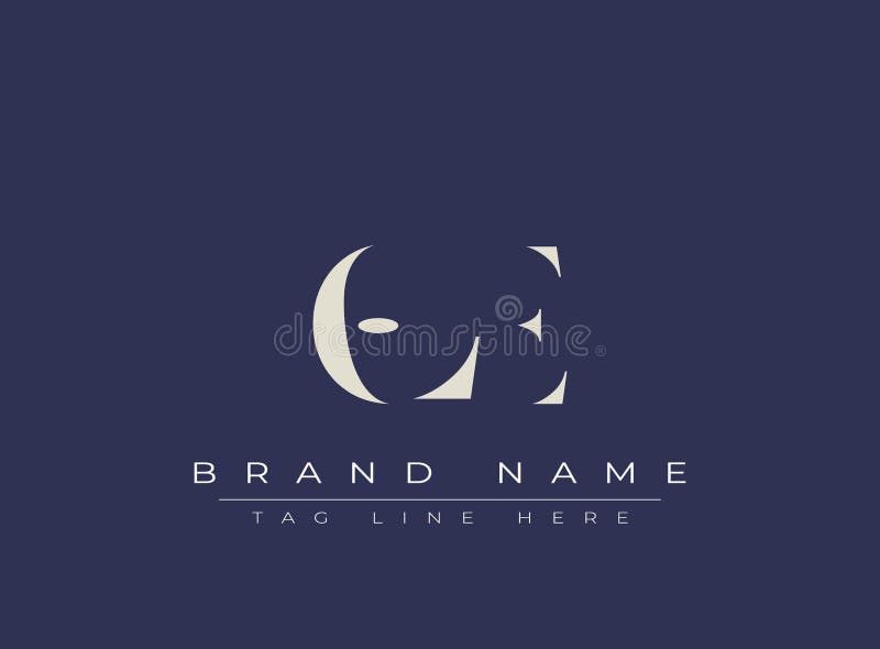 OLE Abstract Letter Logo Design Stock Vector - Illustration of ...