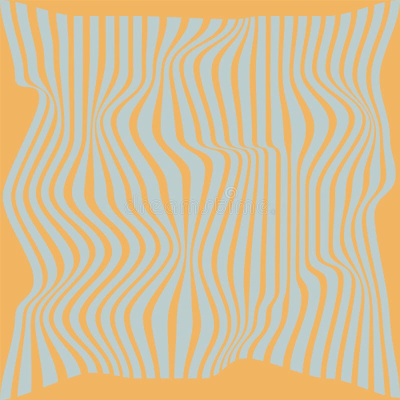 Optical Illusion Pattern. Optical Art Wallpaper. Horizontal Lines ...