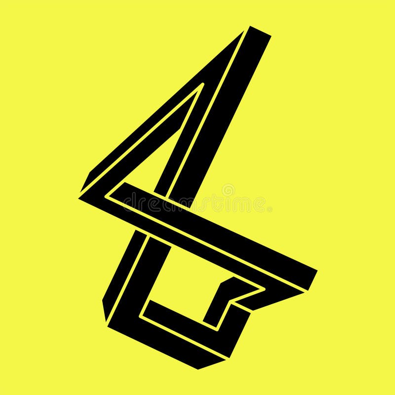 Impossible Optical Illusion Shapes. Optical Art Object. Impossible ...