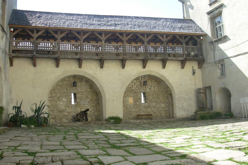 Olesky castle stock photo. Image of courtyard, tourism - 47926498