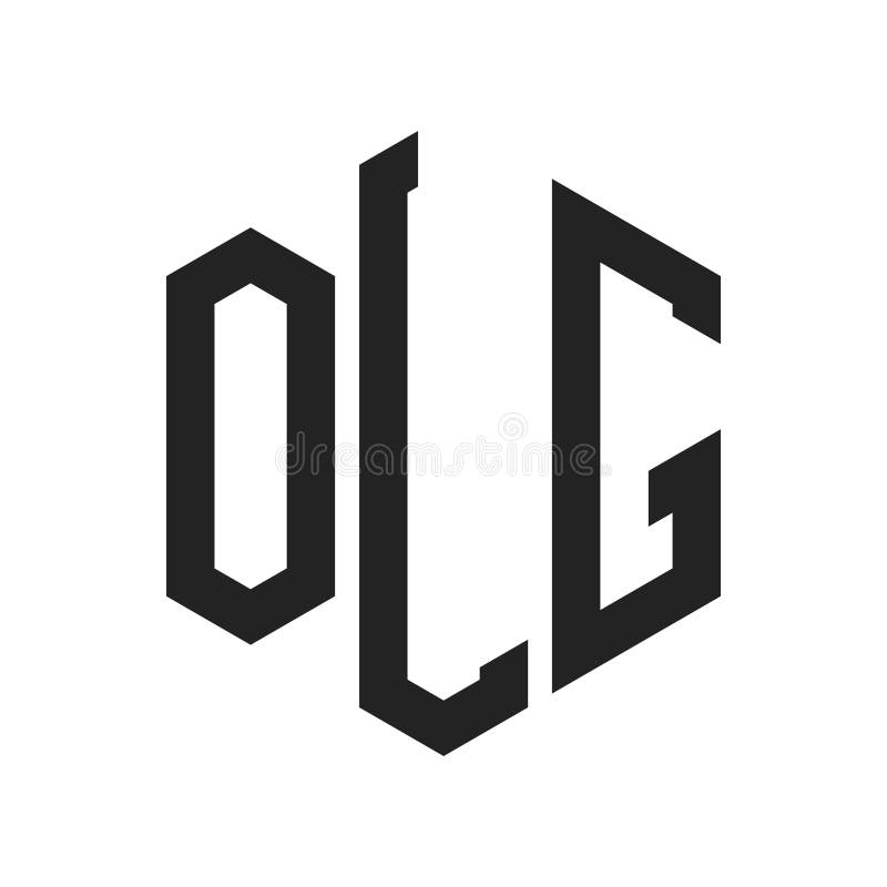 OLG Logo Design. Initial Letter OLG Monogram Logo Using Hexagon Shape ...