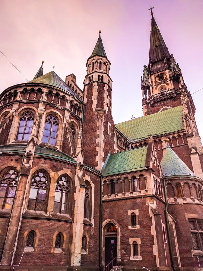 Olga and Elizabeth Cathedral Stock Photo - Image of olga, bavarian ...