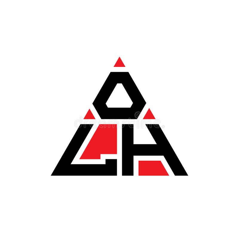 OLI Triangle Letter Logo Design with Triangle Shape. OLI Triangle Logo ...