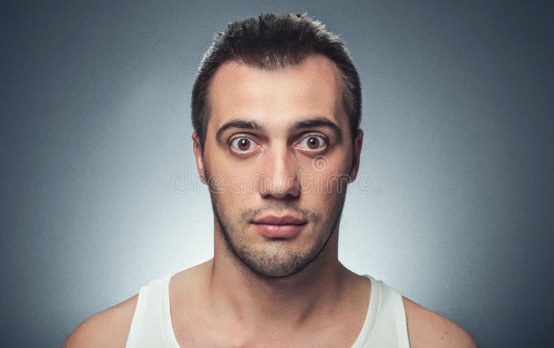 Olhos grandes foto de stock. Imagem de tiro, vinheta - 54342578