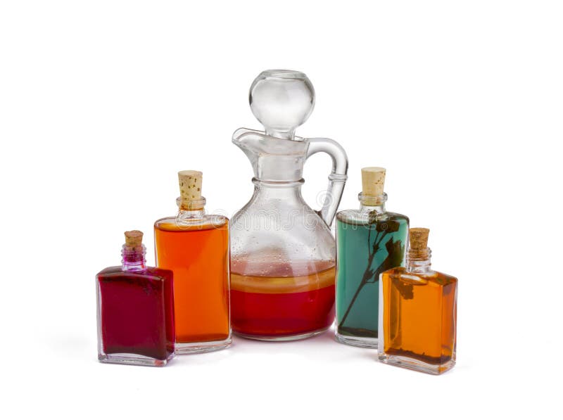 Olican with some jars stock photo. Image of aromatherapy - 28392534