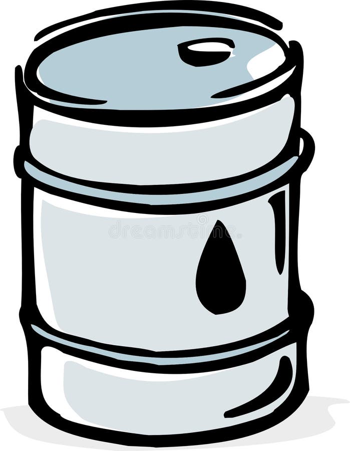 Olievat vector illustratie. Illustration of ethylalcohol - 29079265