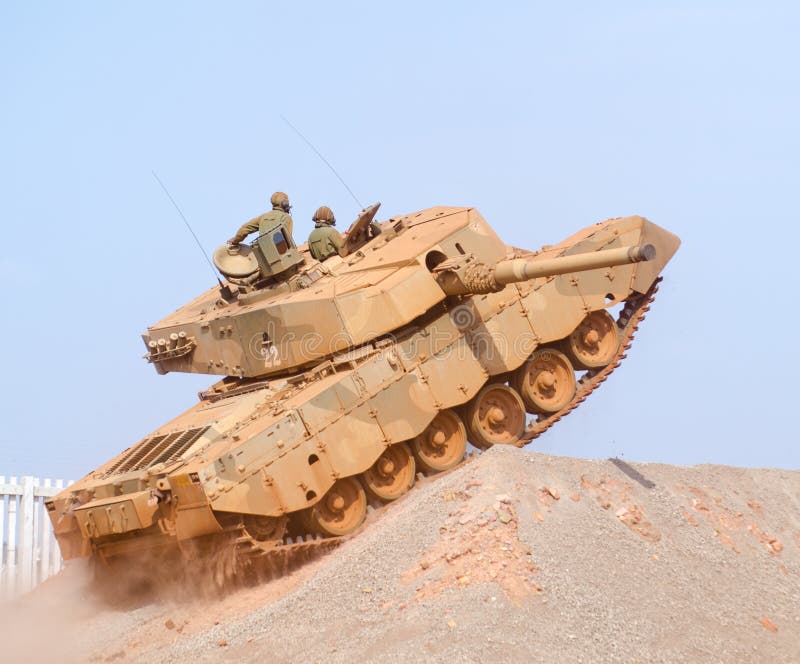 Oliphant Tank Climbing Incline Editorial Photo - Image of offroad ...