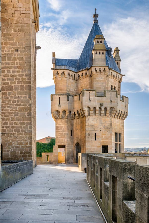 Olite Castle in Navarra, Spain Stock Image - Image of olite, outdoor ...