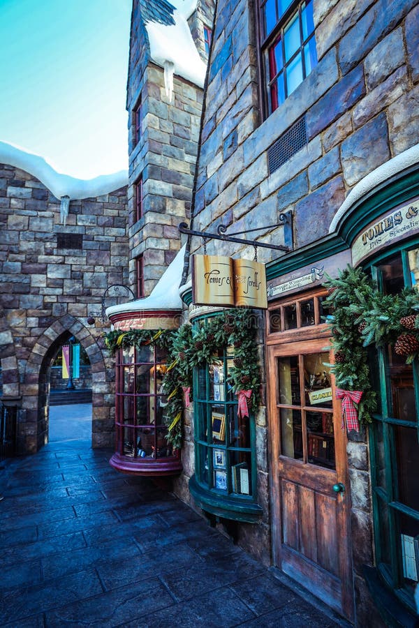 Olivander Store in the Harry Potter World in Osaka, Japan Editorial ...
