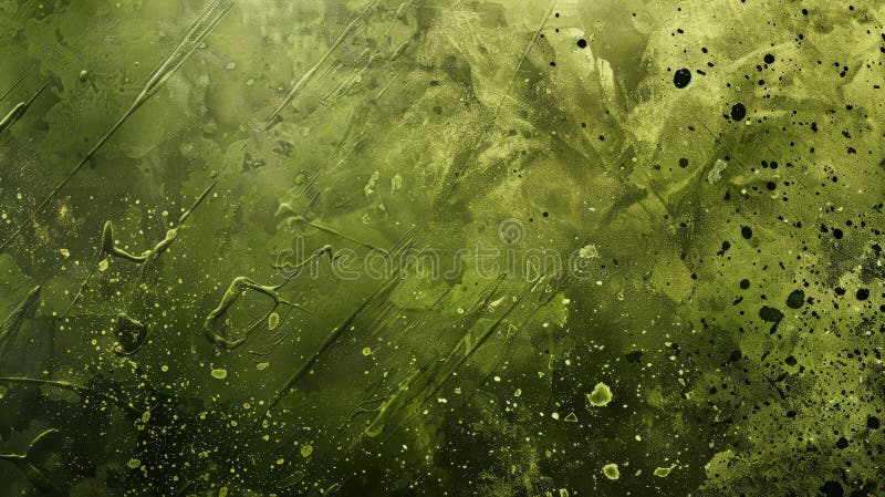 An Olive Abstract Background Featuring a Splatter Paint Effect. the ...