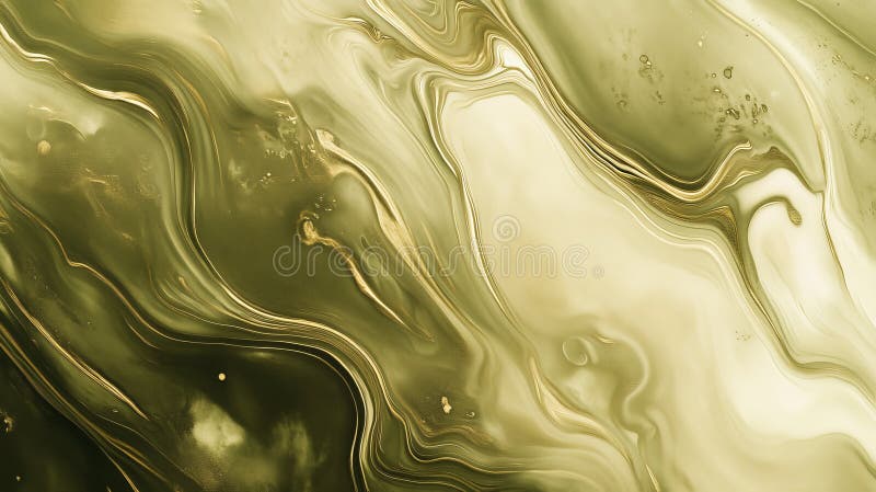 An Olive Abstract Background with a Fine, Marble Texture. the Subtle ...