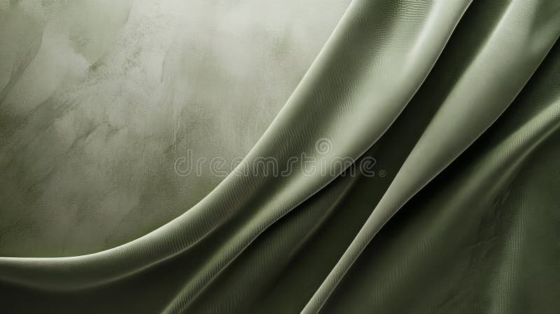 An Olive Abstract Background with a Fine, Suede-like Texture. the Matte ...