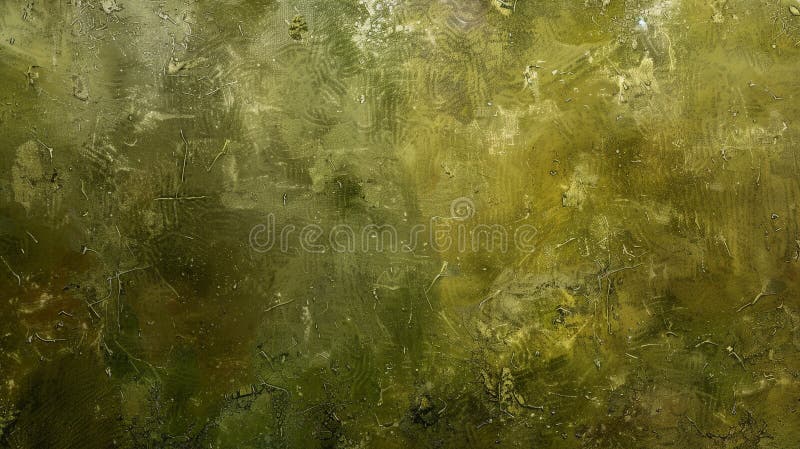 An Olive Abstract Background with a Rough, Textured Surface. the Subtle ...