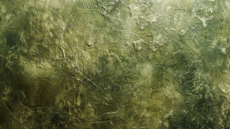 An Olive Abstract Background with a Rough, Textured Surface. the Subtle ...