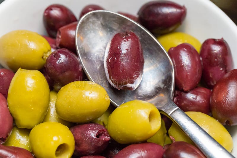 Olive ball stock image. Image of homemade, mozzarella - 94779343