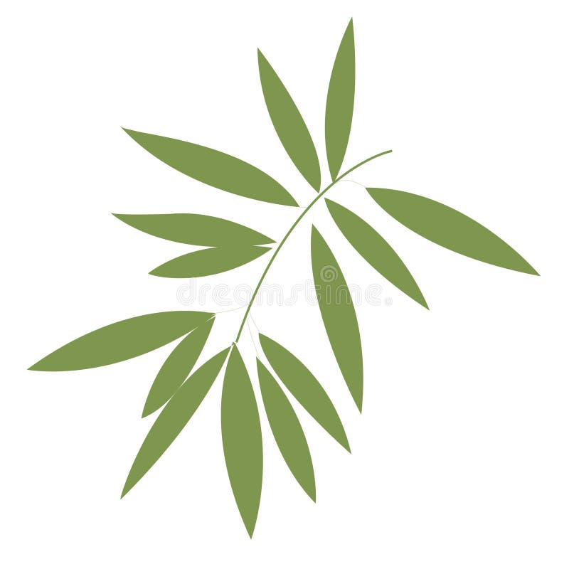 Olive Branch. Simple Icon for Your Design Stock Illustration ...