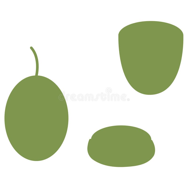 Olive Branch. Simple Icon for Your Design Stock Vector - Illustration ...