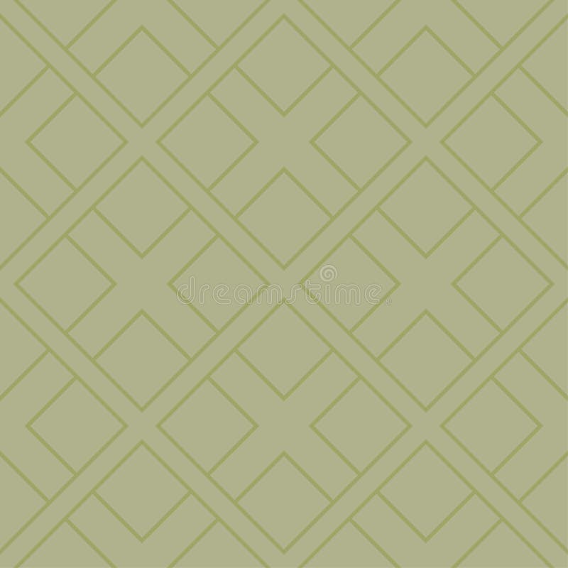 Olive Green Geometric Print. Seamless Pattern Stock Vector ...