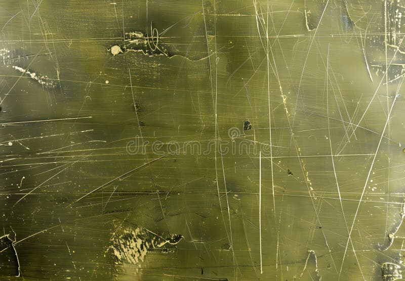 Olive Green Metal Texture with Scratches Stock Illustration ...