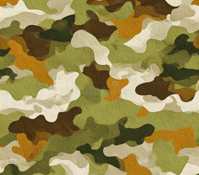 Olive Green Mustard Yellow Camo Pattern Seamless Texture for Design ...