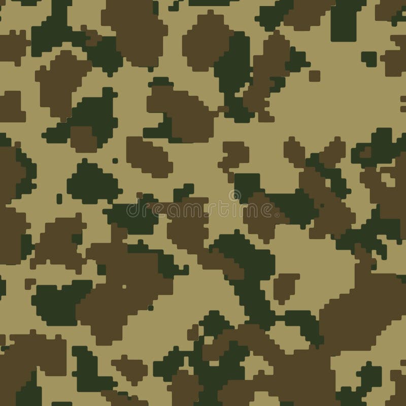 Digital Camo Clip Art