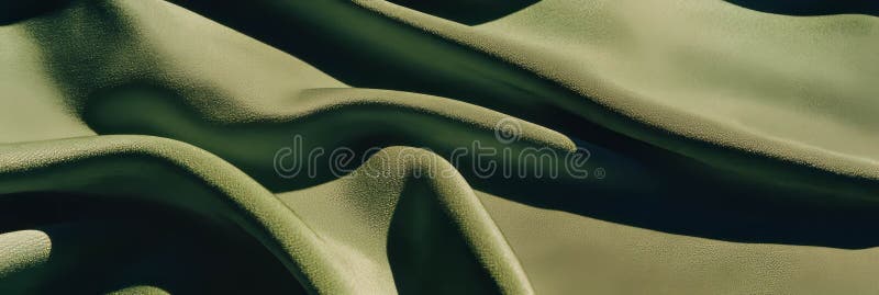 Olive Green Suede Texture Showcasing Smoothness and Interplay of Light ...