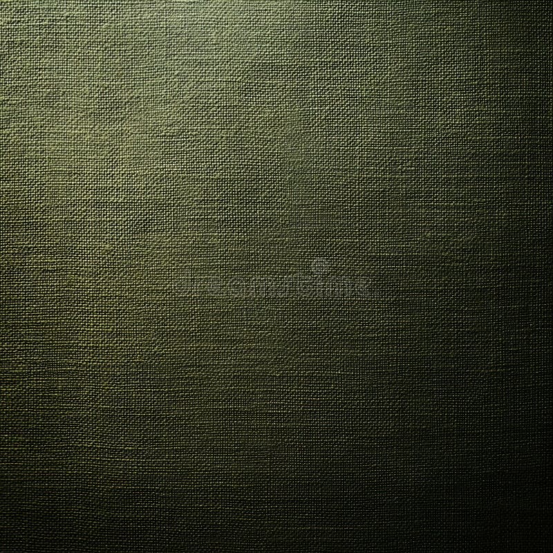 Olive Green Textured Fabric Surface with Subtle Light and Shadow Play ...