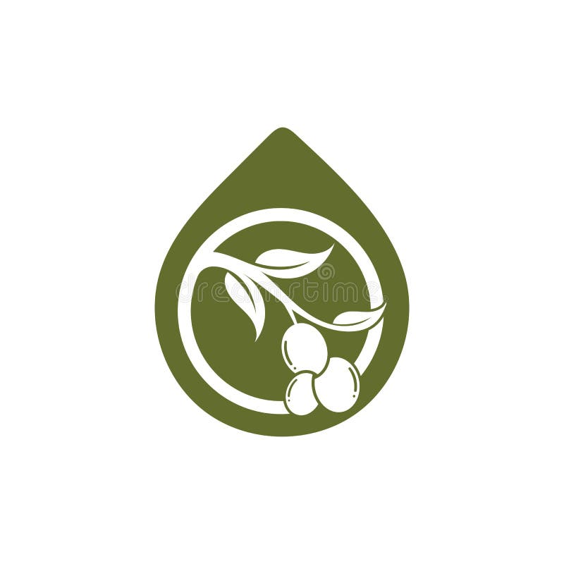 Olive Icon Vector Illustration Design Stock Vector - Illustration of ...