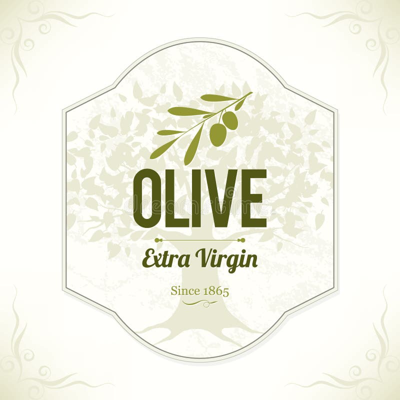 Olive oil labels set stock vector. Illustration of design - 20952801