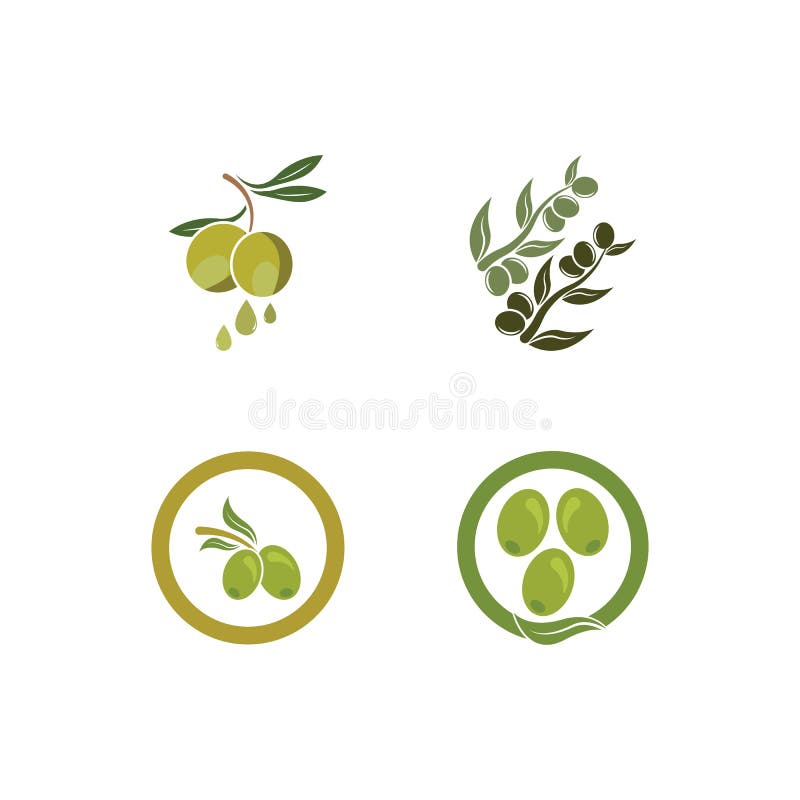 Olive Logo Images Illustration Stock Vector - Illustration of logo ...