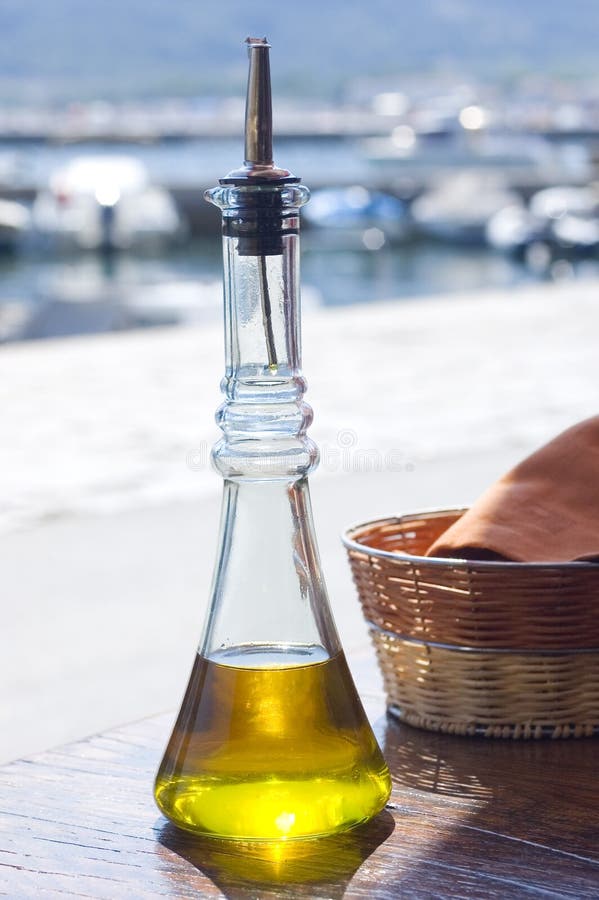 Olive oil stock image. Image of glass, kind, table, cook - 26390837