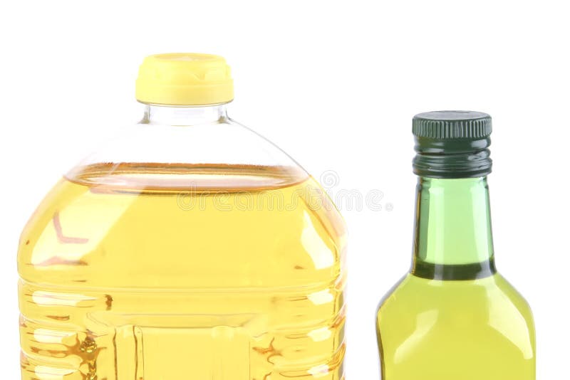 Cooking Oil Bottles in a Box Stock Photo - Image of fresh, nutrition ...