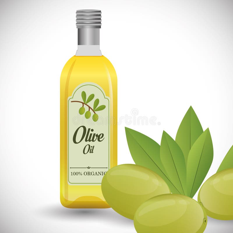 Olive Oil design stock vector. Illustration of taste - 59042668