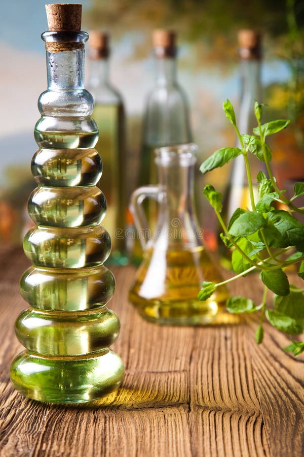 Olive Oil, Extra Virgin, Mediterranean Rural Theme Stock Image - Image ...