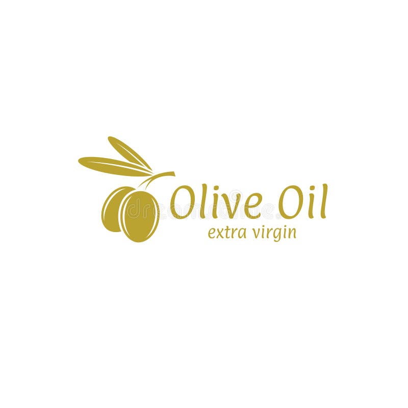 Olive oil. Logo stock vector. Illustration of symbol - 112823470