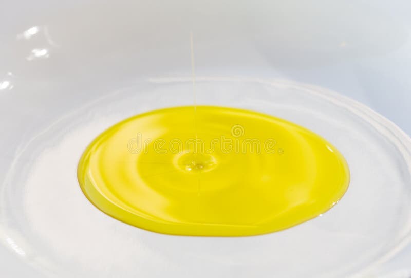 Olive oil on a plate stock photo. Image of natural, turn - 101851072